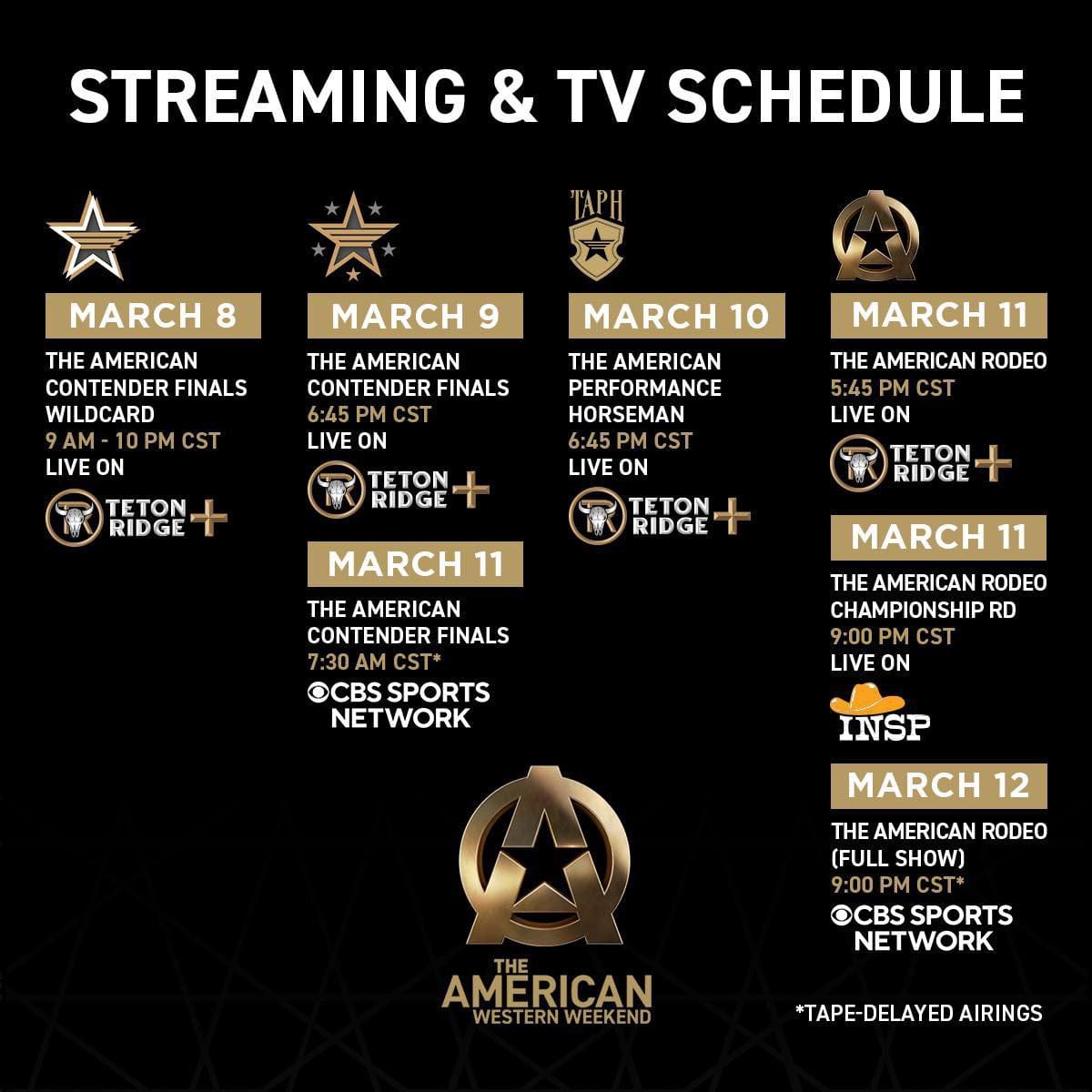 American Rodeo 2023: Dates and Where to Live Stream - Surprise Sports