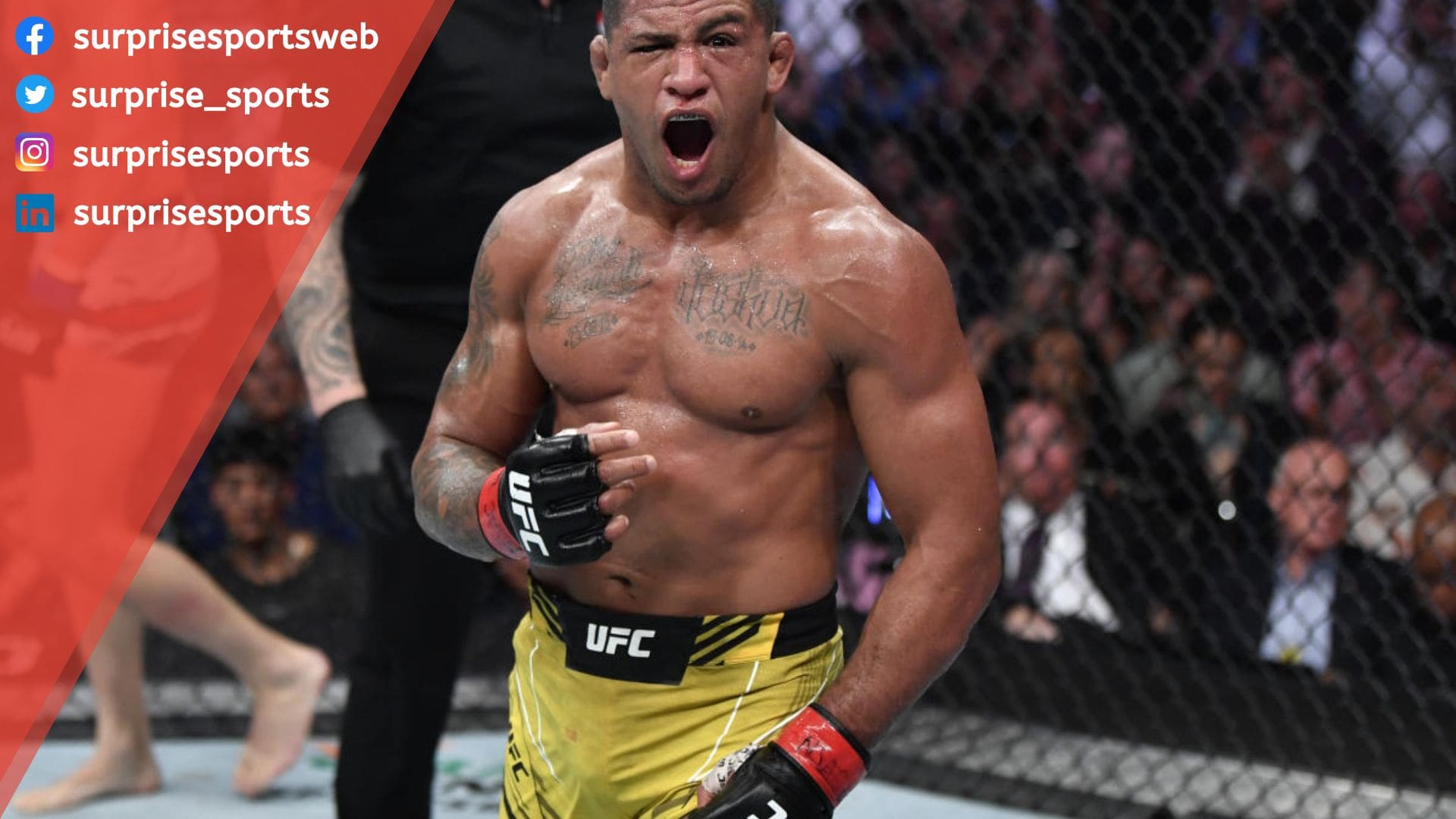 Gilbert Burns 2024: Net Worth, Salary, Career Earnings, Wife - Surprise ...
