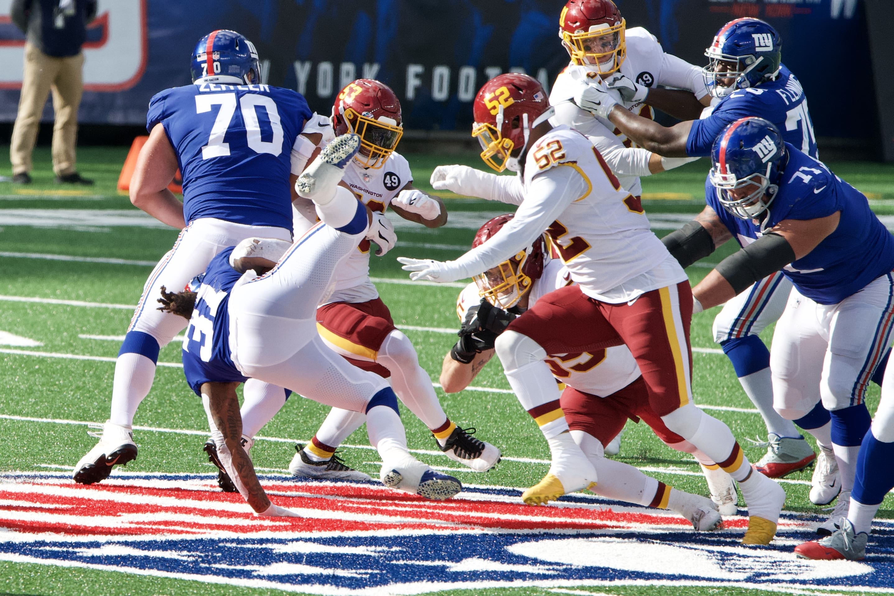 New York Giants vs Washington Commanders Match Player Stats: Complete ...